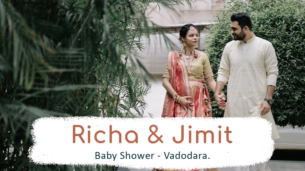 Richa's Baby Shower | Jimit & Richa | Smit Manvar Photography - YouTube