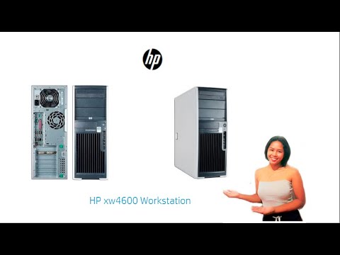 HP xw4600 Workstation - YouTube