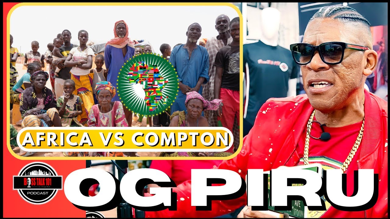 OG PIRU Call Out AFRICA (F*** AFRICA!) I DONT LIKE AFRICA! COMPTON GOT ...