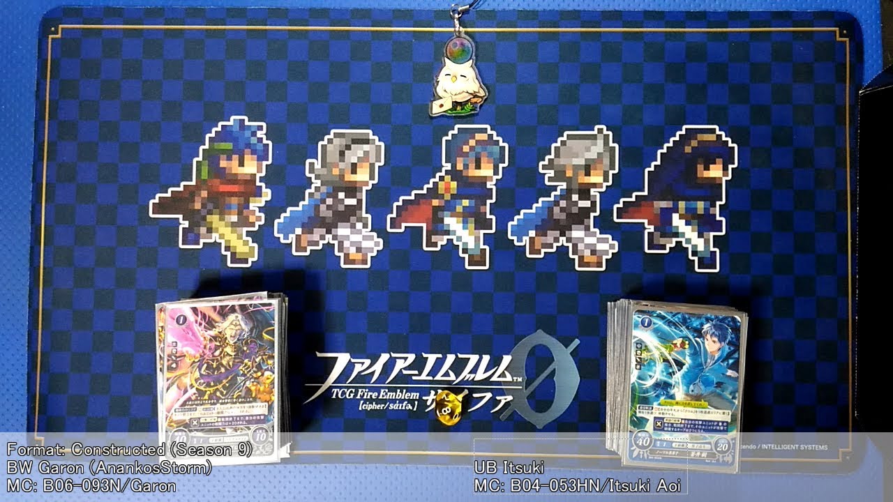 BW Garon vs UB Itsuki [FE0/Fire Emblem Cipher Gameplay: 006] - YouTube