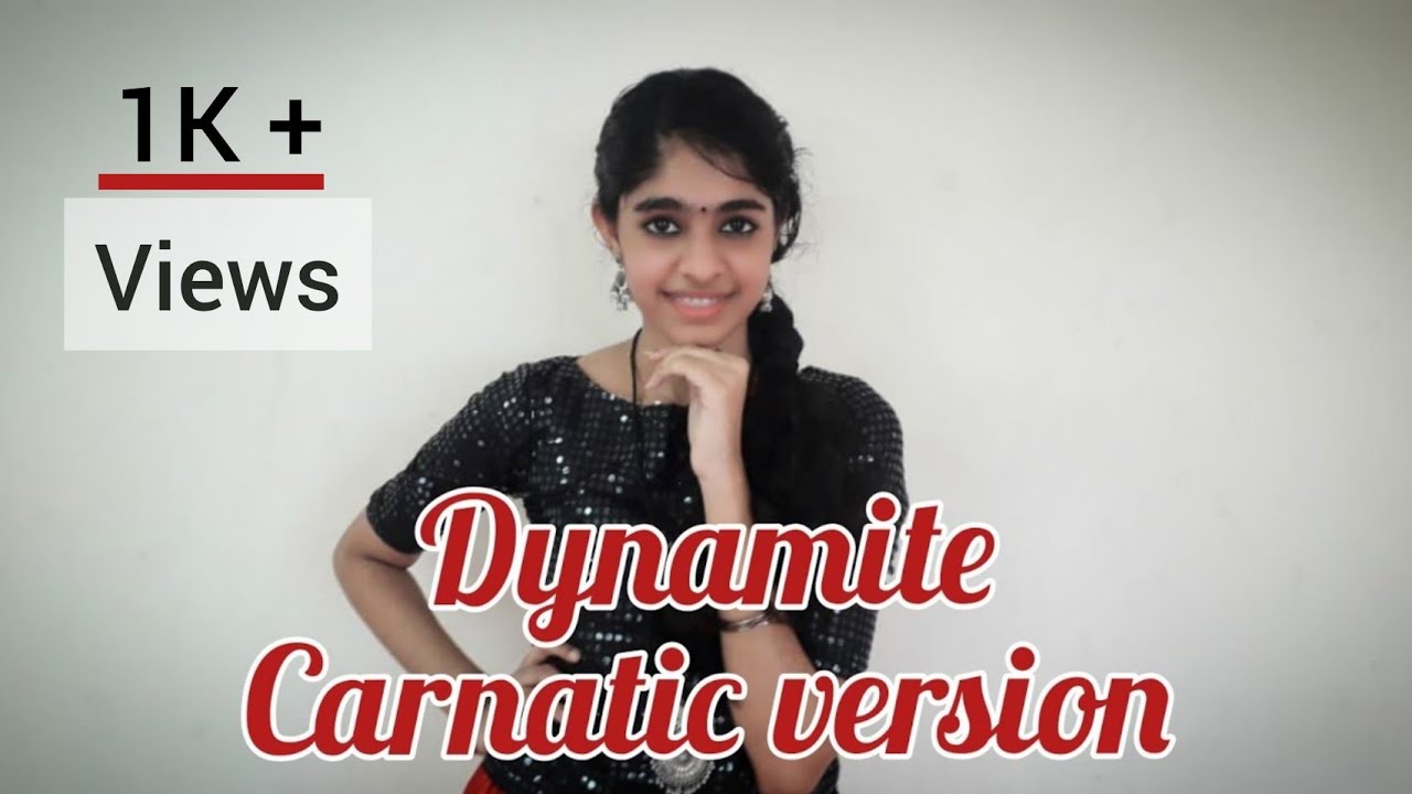 Dynamite - Carnatic mix | Mahesh Raghavan | Shravan Sridar | Dance ...
