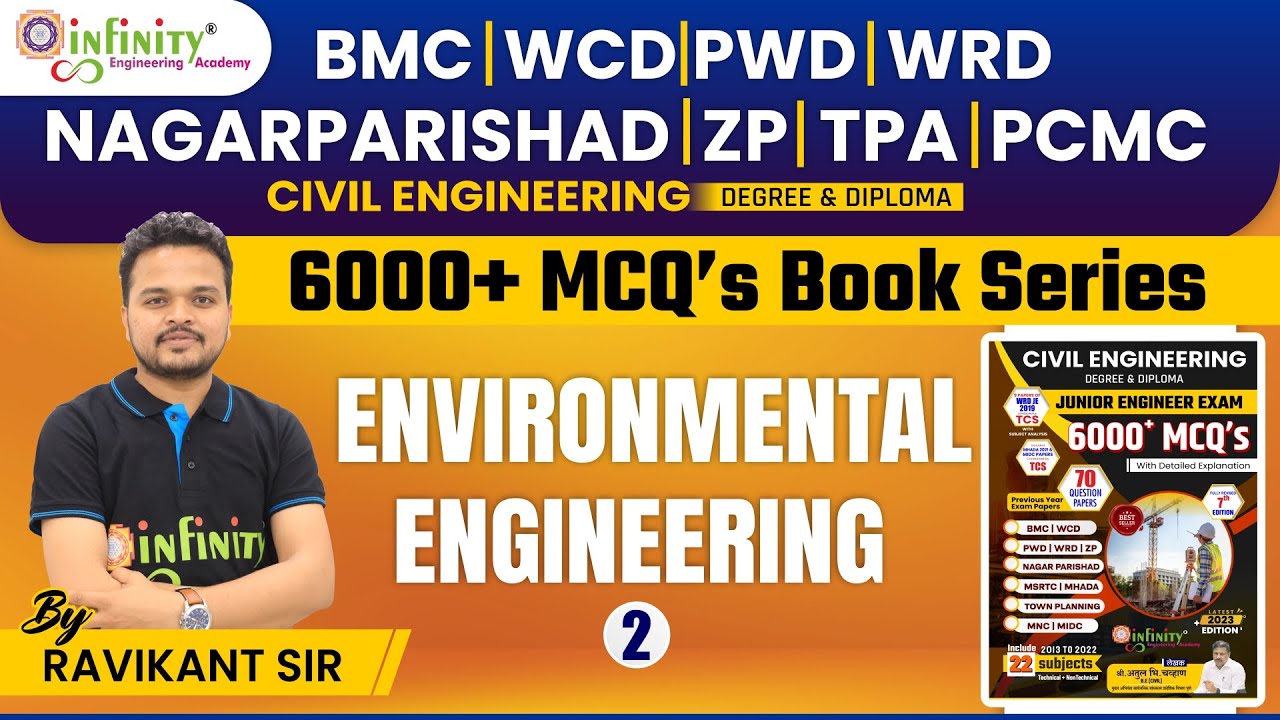 civil engineering 6000 mcq book solution series | Environmental ...