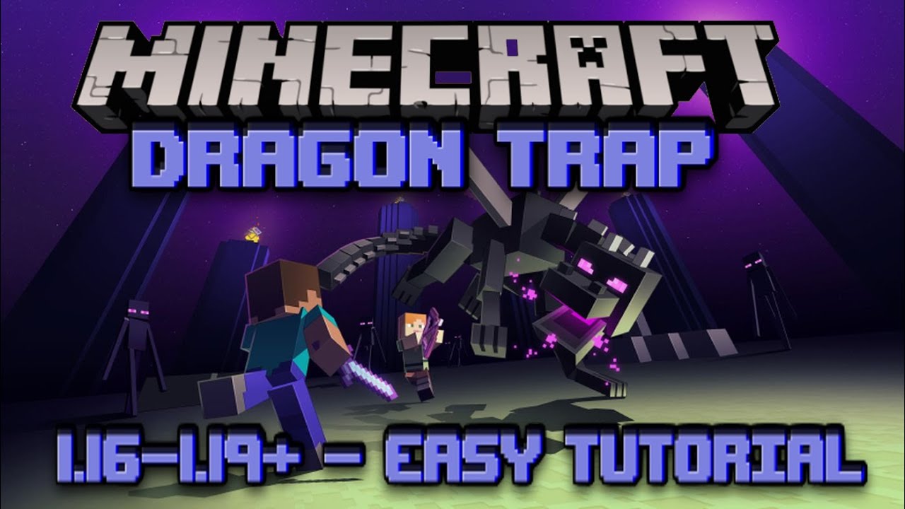 🐉EASIEST Ender Dragon trap tutorial 1.16 - 1.20+ - YouTube