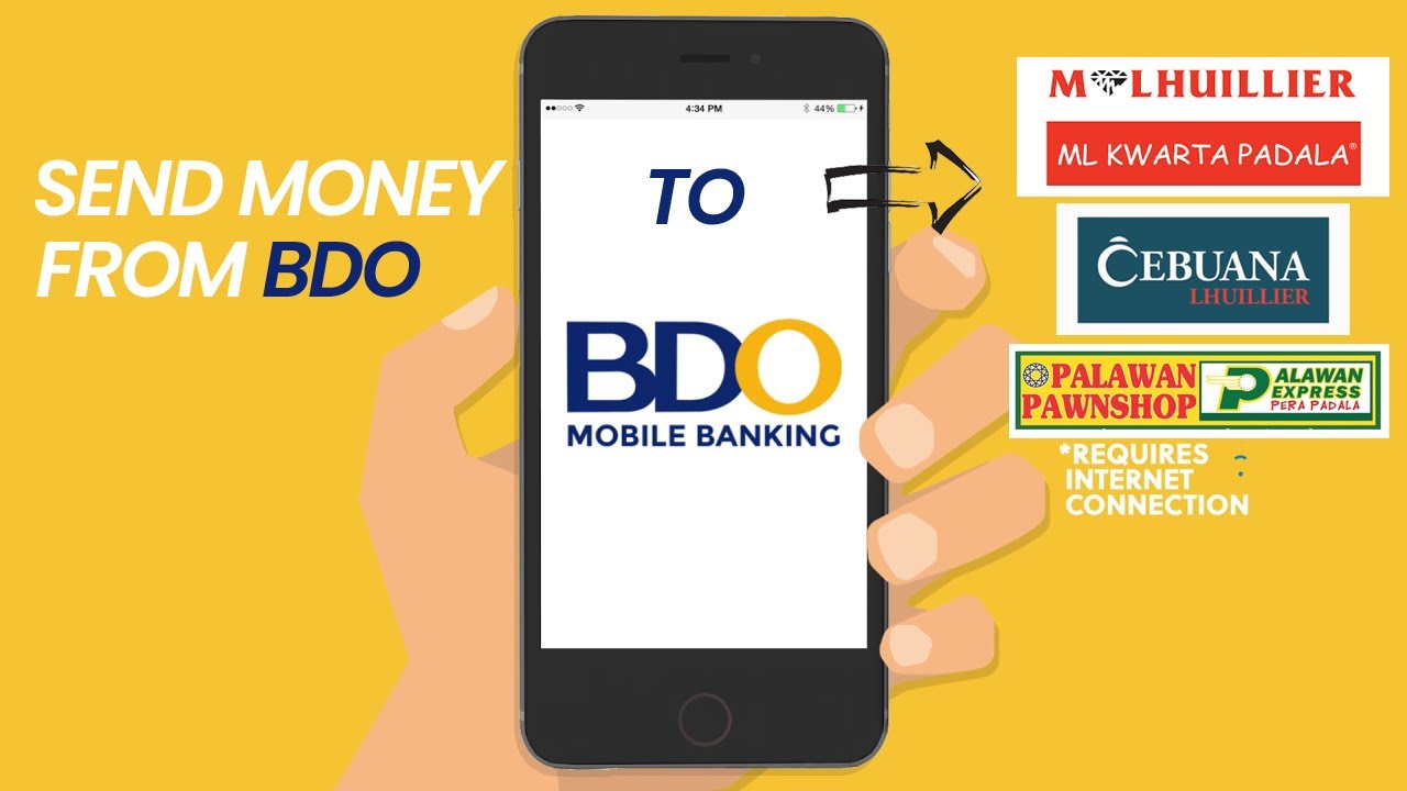 BDO Mobile Banking | Send Money From BDO online to MLhuillier | Cebuana ...