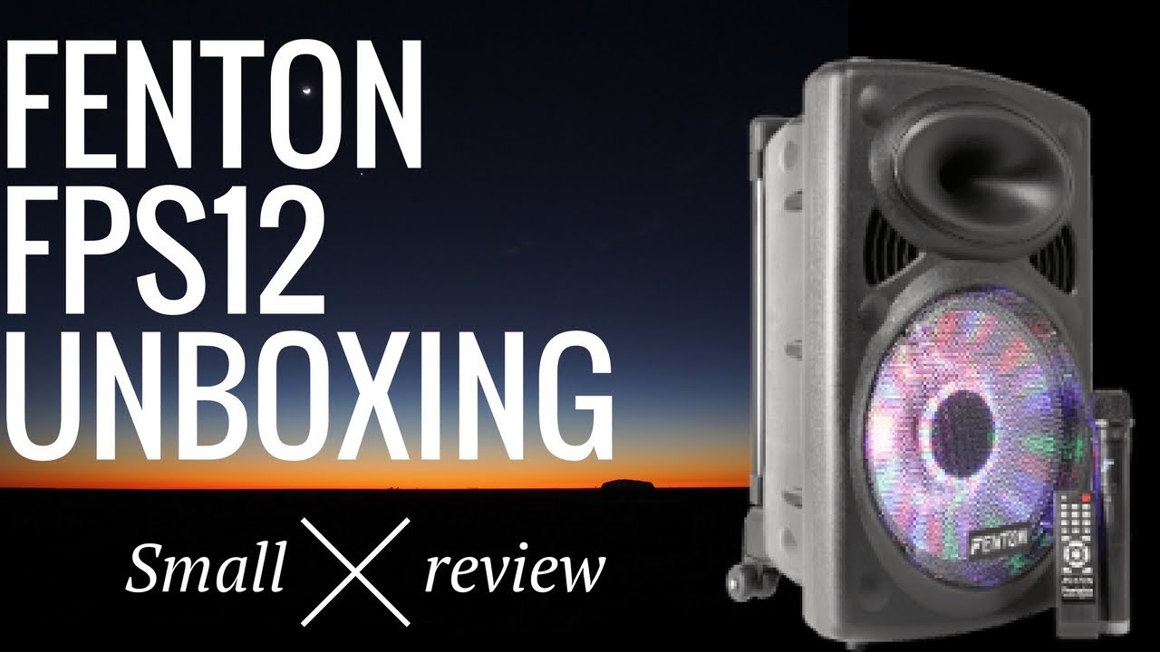 Unboxing Fenton FPS12 (DUTCH) - YouTube