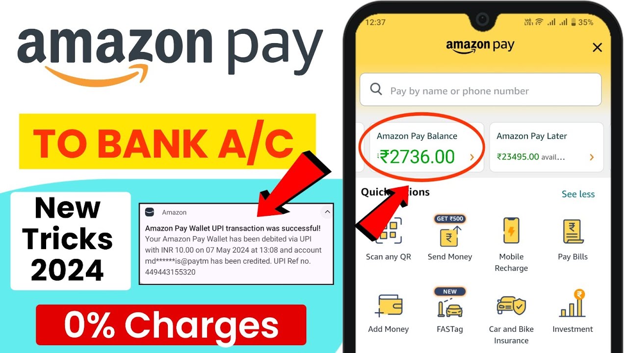 Amazon Pay Balance To Bank Account Transfer | How To Transfer Amazon ...