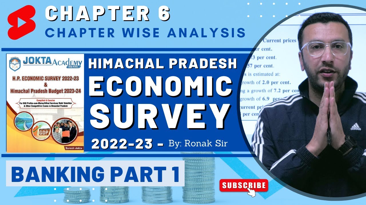 HP Economic Survey 2022-23 Summary | Chapter 6 BANKING Part 1 | By Ronak Sir | Jokta Academy ...