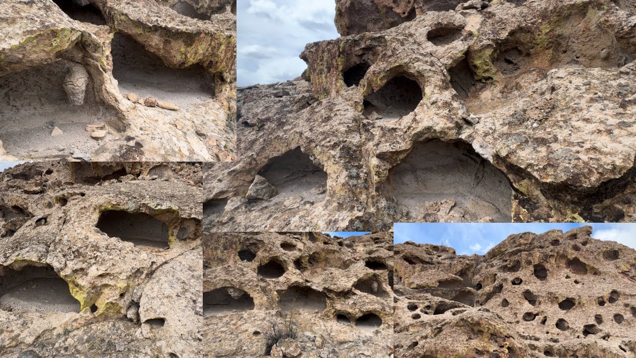ANCIENT DWELLINGS (ANT PEOPLE) OR MELTED BUILDINGS IN THE ANCIENT RUINS ...