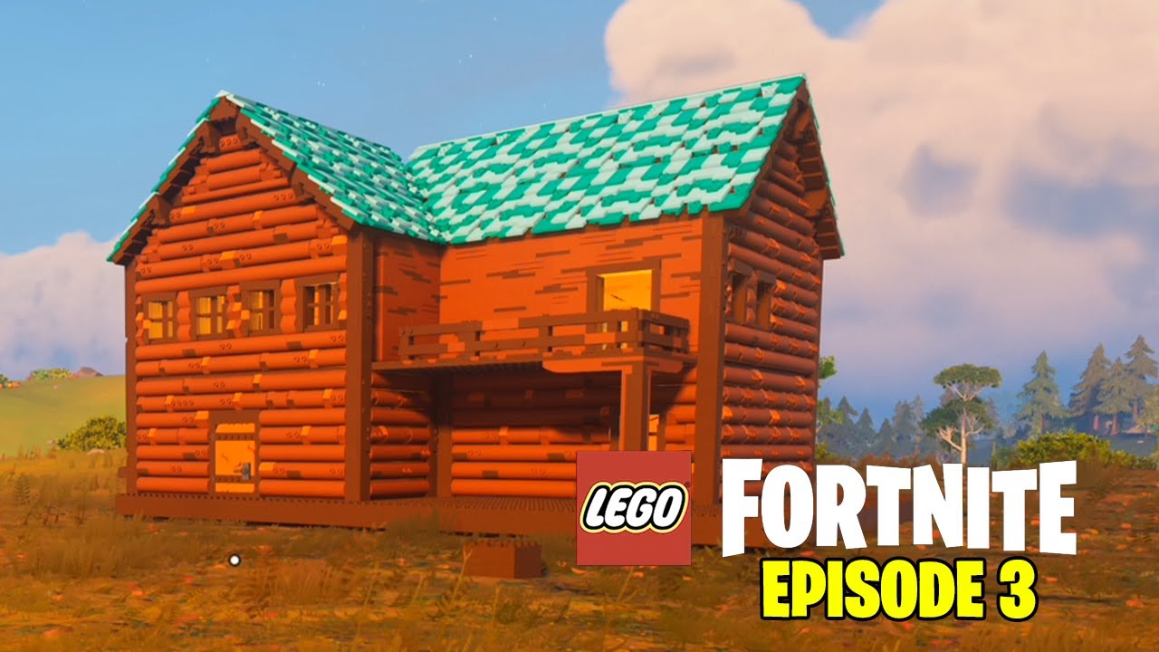 Lego Fortnite - Episode 3 First Villager House! - YouTube