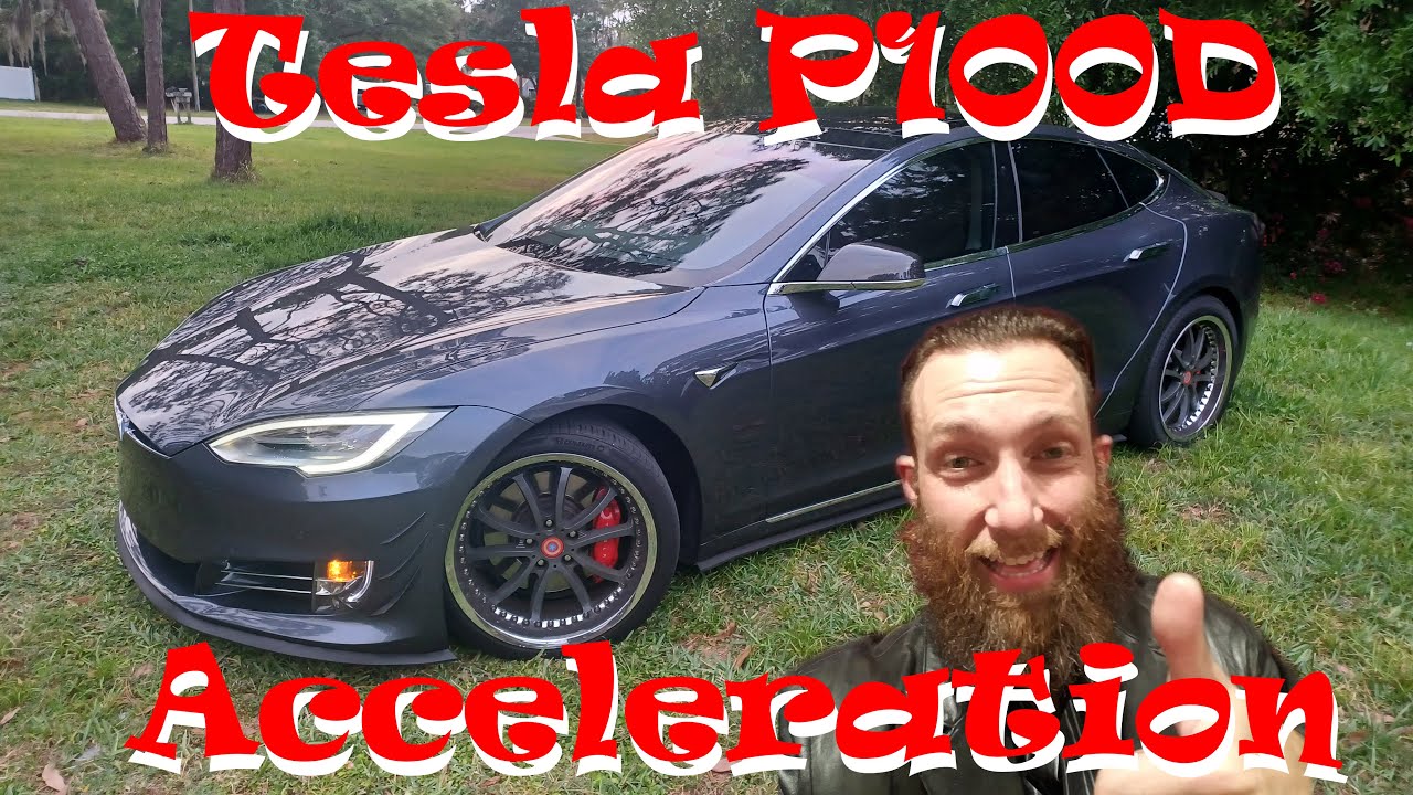 Tesla Model S P100D Acceleration Tests - YouTube