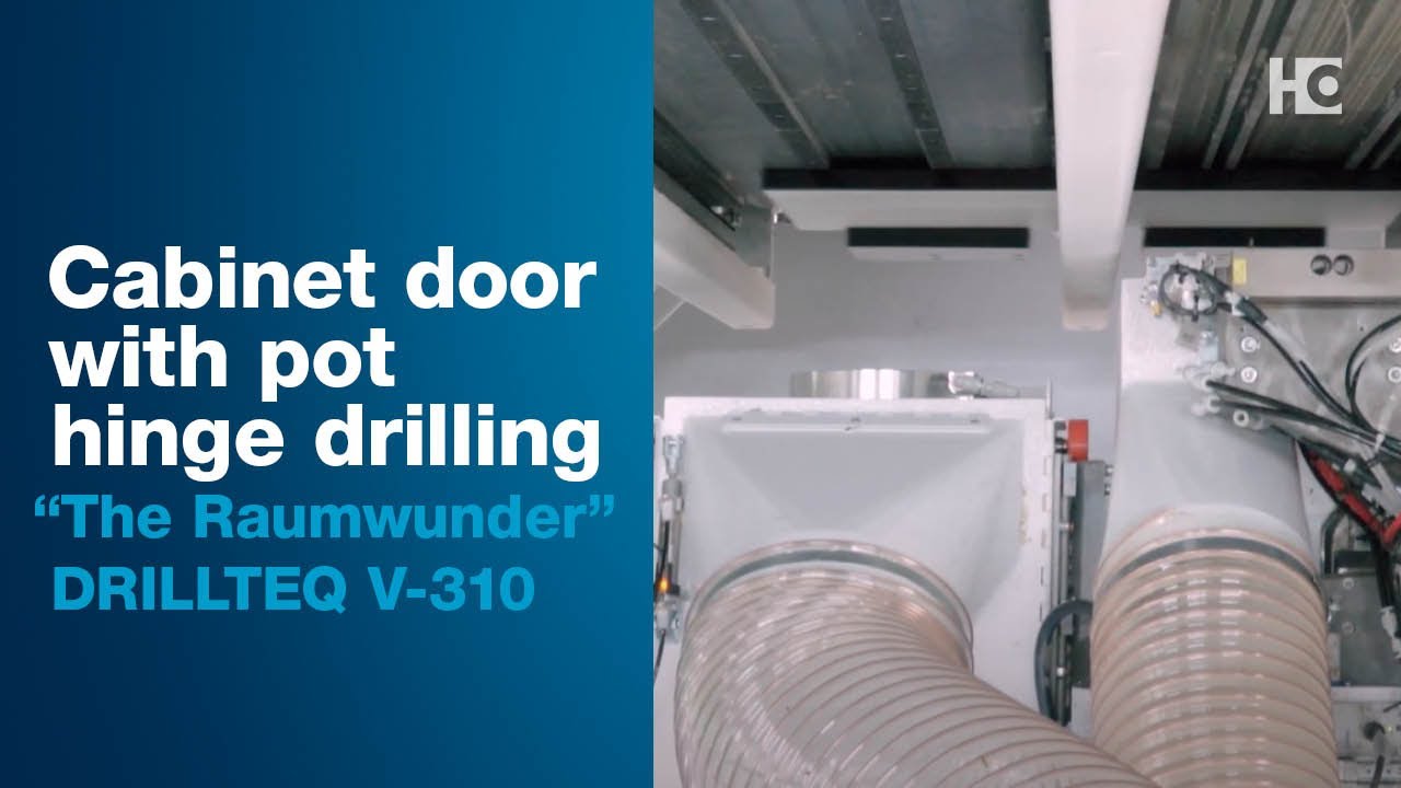 "The Raumwunder" -- HOMAG DRILLTEQ V-310 | Processing cabinet door with ...