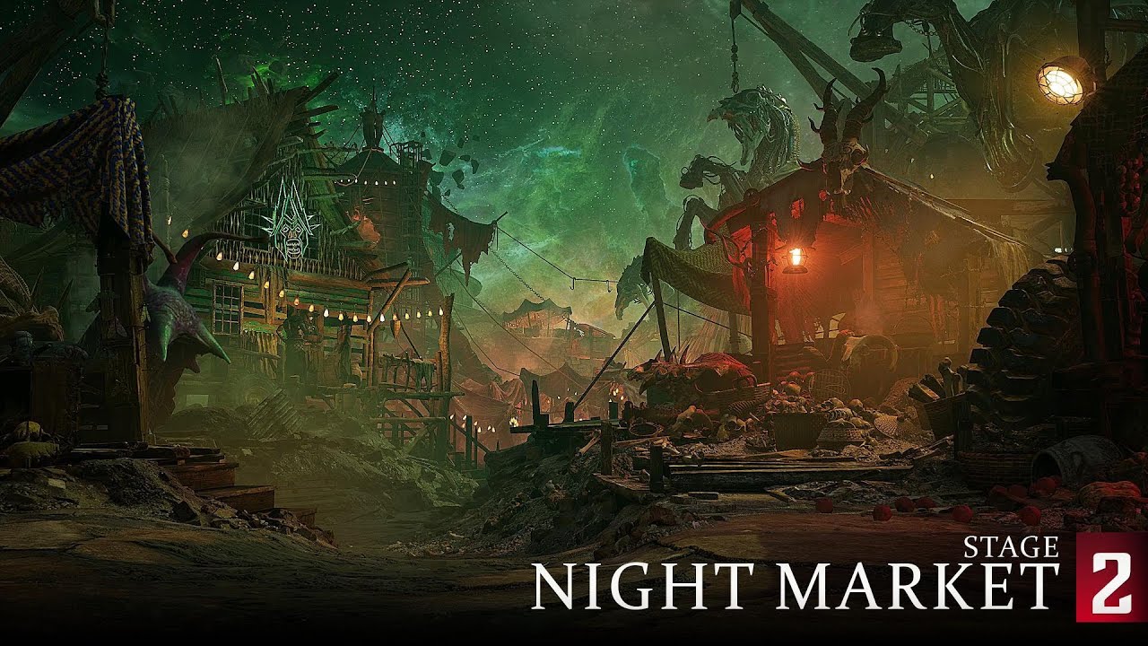 Mortal Kombat 1™ - Night Market 2 (Stage ♫) - YouTube