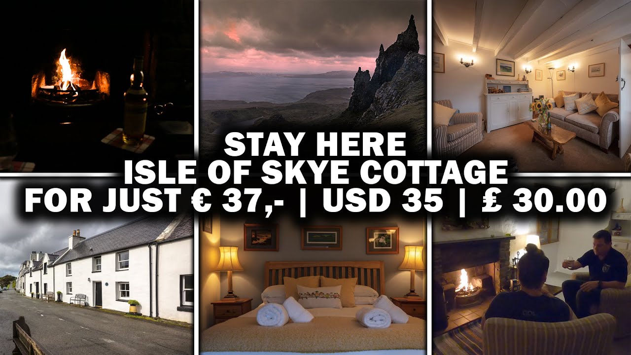 Unbelievable Isle of Skye Cottage in Scotland! - YouTube