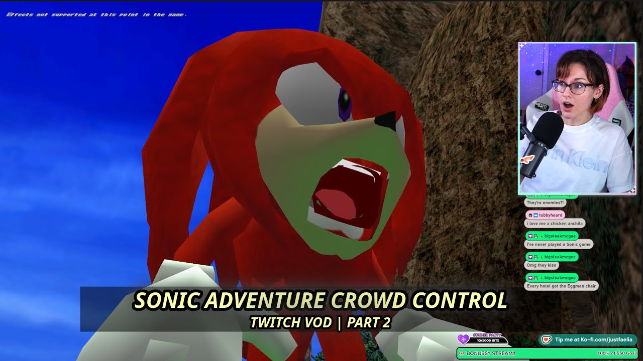 Sonic Adventure DX with Crowd Control | Twitch VOD pt. 2 - YouTube