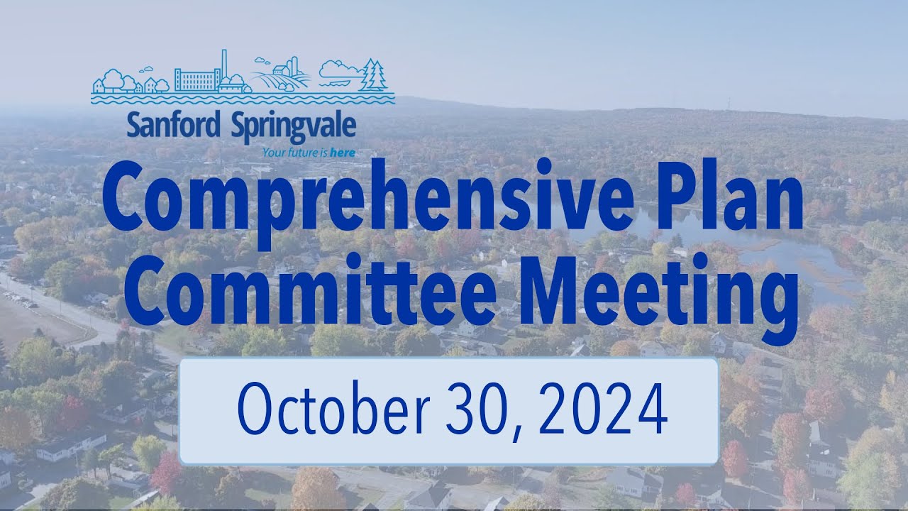 10 30 Comprehensive Plan Committee Meeting - YouTube