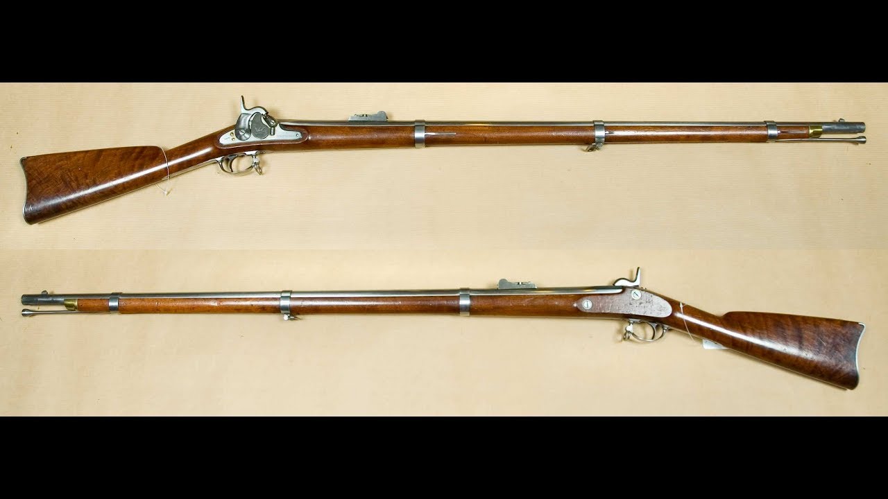 1855 Springfield Rifled Musket - YouTube