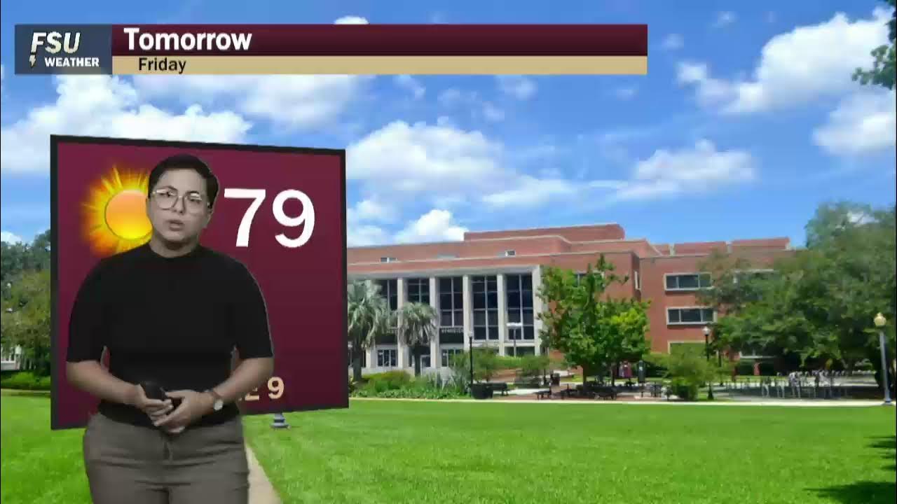 FSU Weather - Thursday, October 10th - YouTube