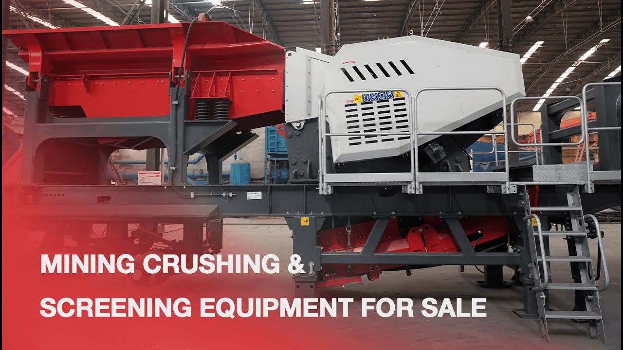 Mining Crushing Screening Equipment for Sale - YouTube