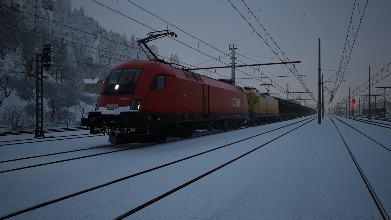 TSW6 Folge98: Schneechaos auch in TSW (Semmeringbahn) - YouTube