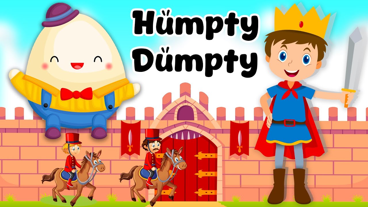 Humpty Dumpty - Best Nursery Rhymes For Babies, Kids Songs, Baby Songs ...