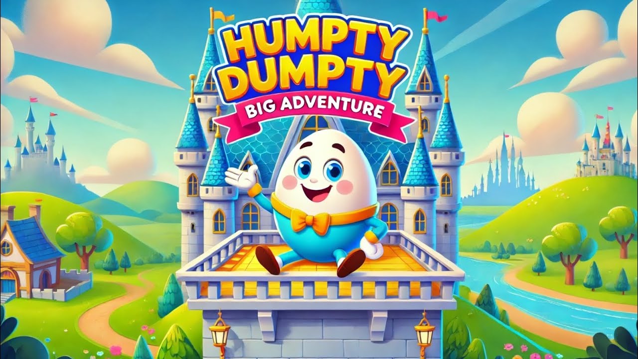 "Humpty Dumpty's Big Adventure | Fun Nursery Rhyme for Kids ...
