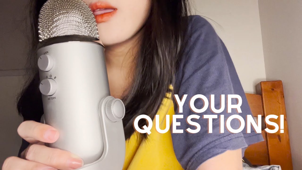 Asmr Ask Me Questions💗 Youtube