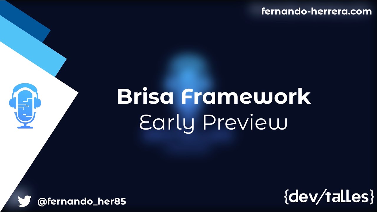 DevTalles Podcast - 182: Brisa Framework | Early Preview - YouTube