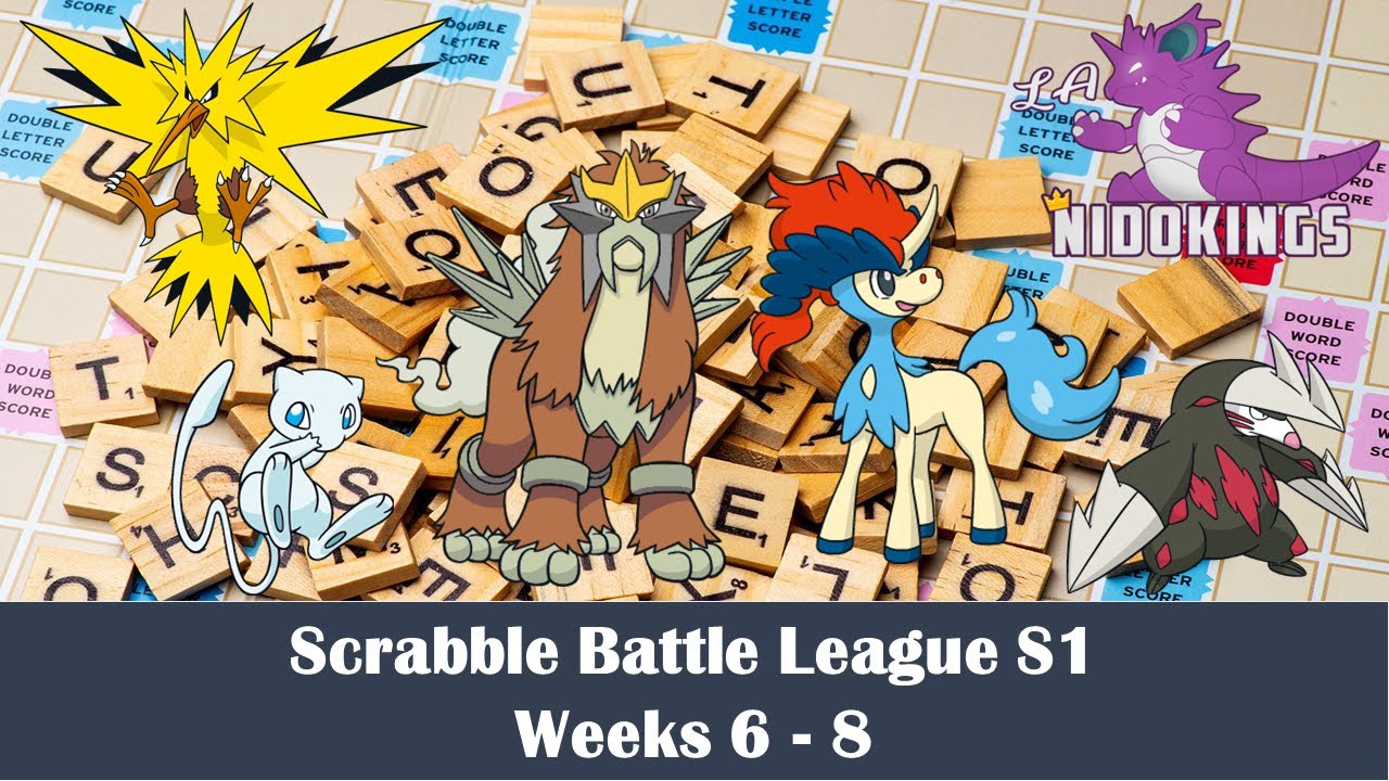 Scrabble Battle League S1: Weeks 6 - 8 - YouTube