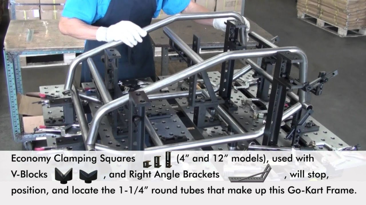 Fixturing Case Study on the BuildPro Welding Table - YouTube
