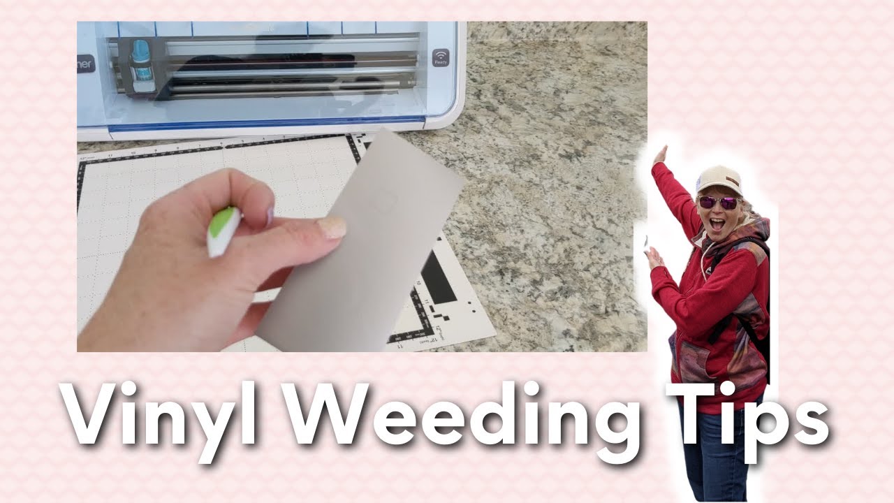 Vinyl Weeding Hack! How to remove those stubborn pieces of vinyl from ...