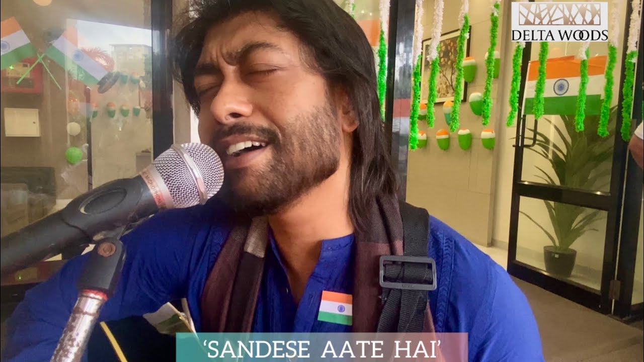 “Sandese Aate Hain” live by Agardeep Chakraborty | Independence Day ...