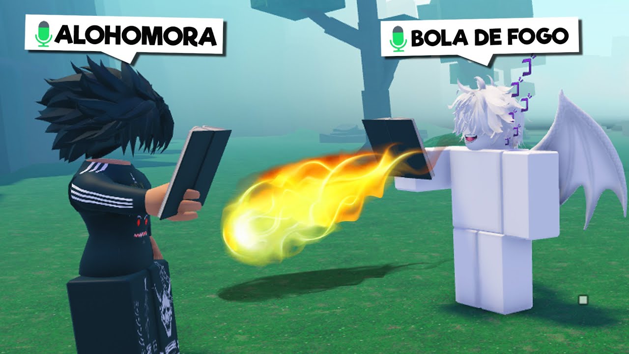 SOLTANDO MAGIA COM A MINHA VOZ NO ROBLOX 🔥 KSKS ARENA DE MAGOS - YouTube