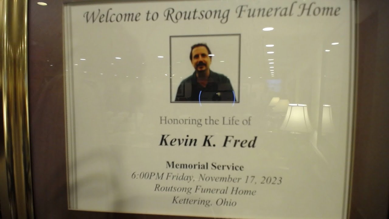 Kevin K. fred Memorial Service - YouTube