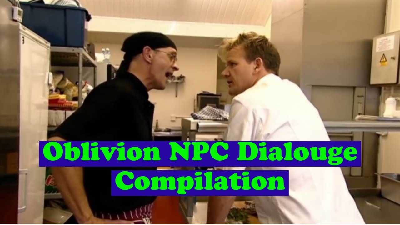 10 Minutes of Oblivion NPC Dialogue Memes - YouTube