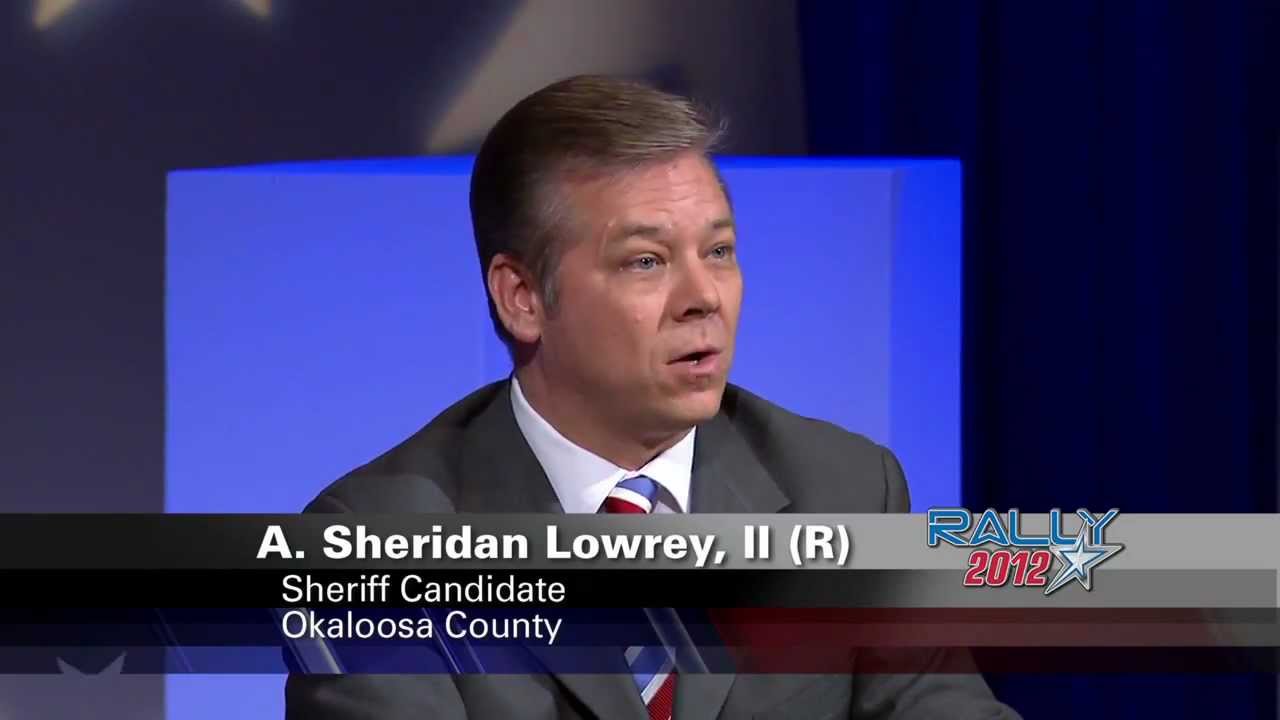 Okaloosa County Sheriff Candidates; Sheridan Lowrey II, Larry Ashley ...