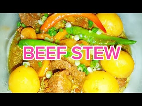 COOKING MY FAVORITE BEEF STEW | MY OWN VERSION RECIPE OF BEEF STEW ...