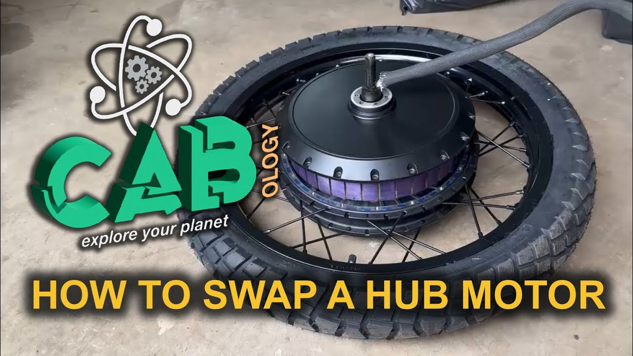 How to fix or swap out a hub motor. - YouTube