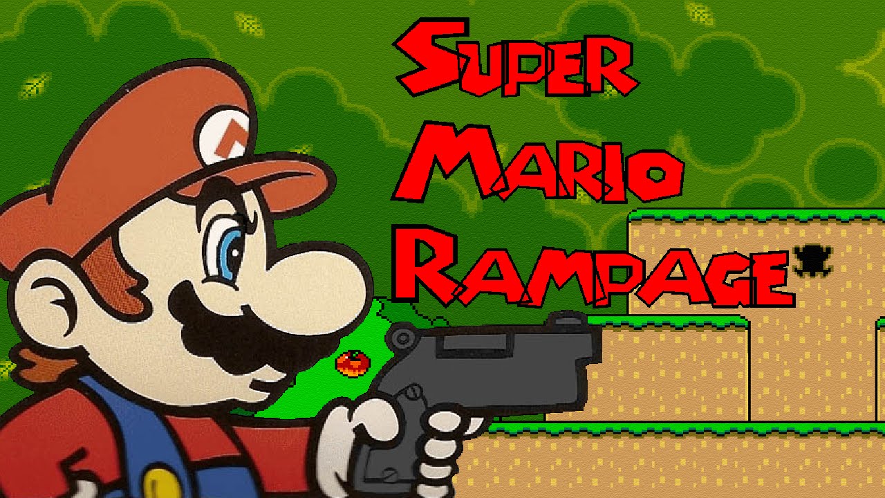 Super Mario Rampage | CONTRA SHOOTING | - YouTube