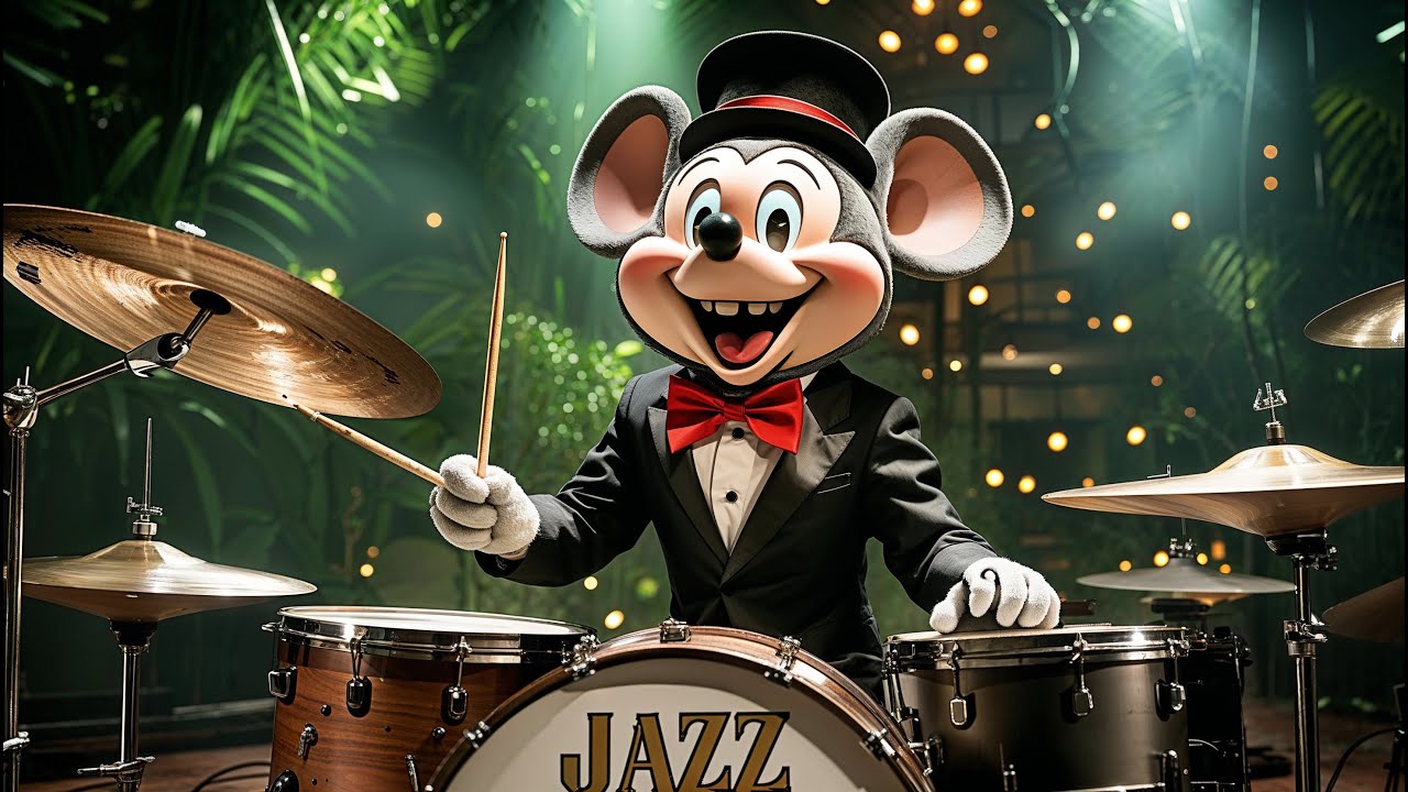 #LIVE 🔴🐭🎷 Step into a World of Whimsy: A Mouse Jazz Band's Spectacular ...