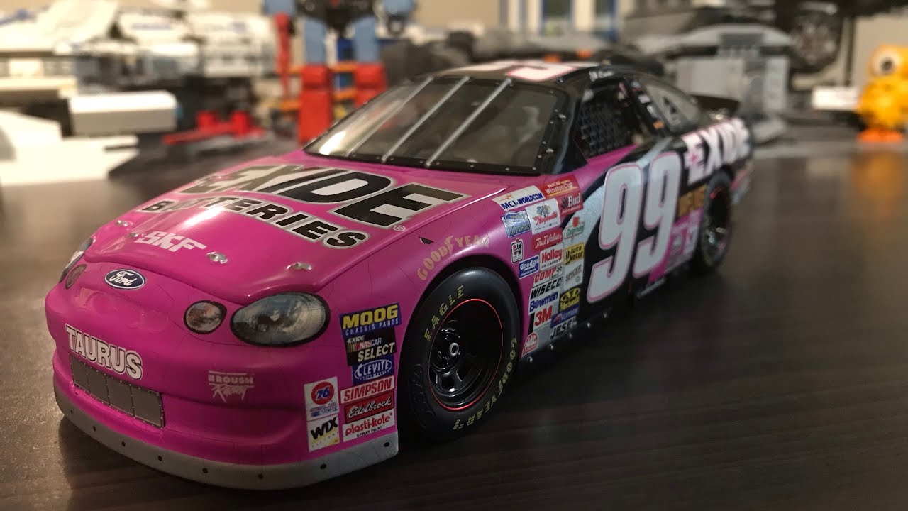 NASCAR diecast review no. 4 - 1999 Jeff Burton #99 Exide Batteries Ford ...