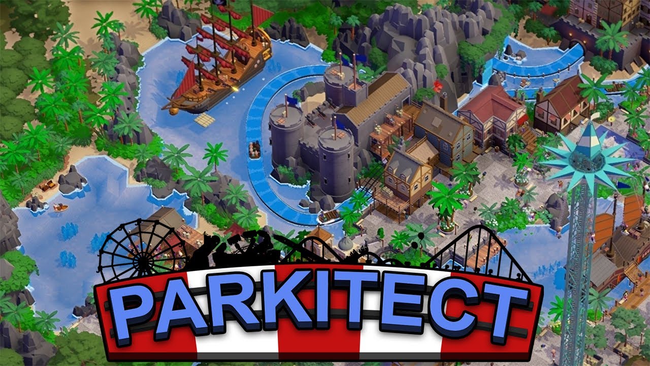 LIVE Parkitect w/@FlippersGaming - Lets Build The Greatest Theme Park ...