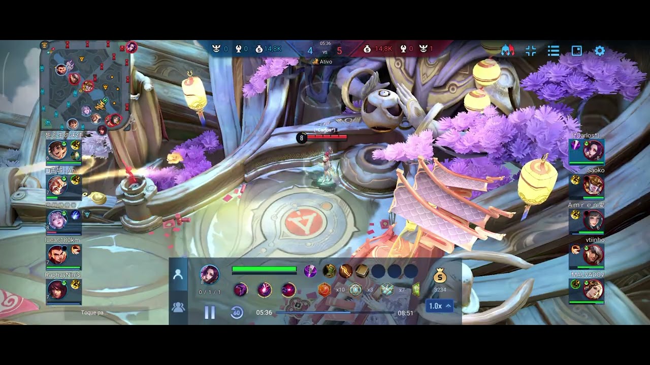 jogando de MI YUE skin teatro das sombras - YouTube