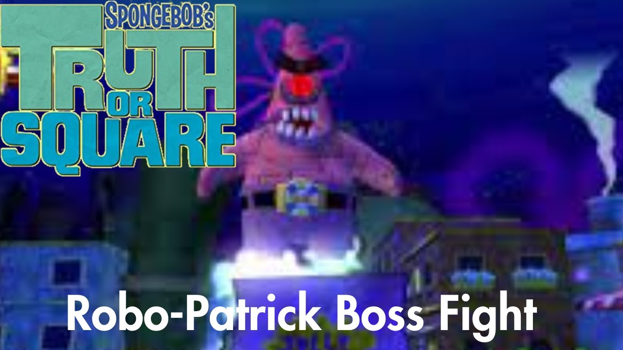 SpongeBob's Truth or Square: Gameplay Walkthrough Part 6 - Robo-Patrick ...