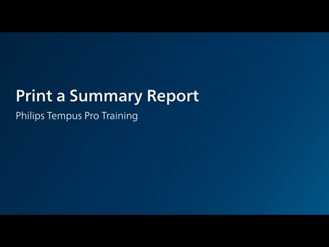 Tempus Pro Print a Code Summary - YouTube