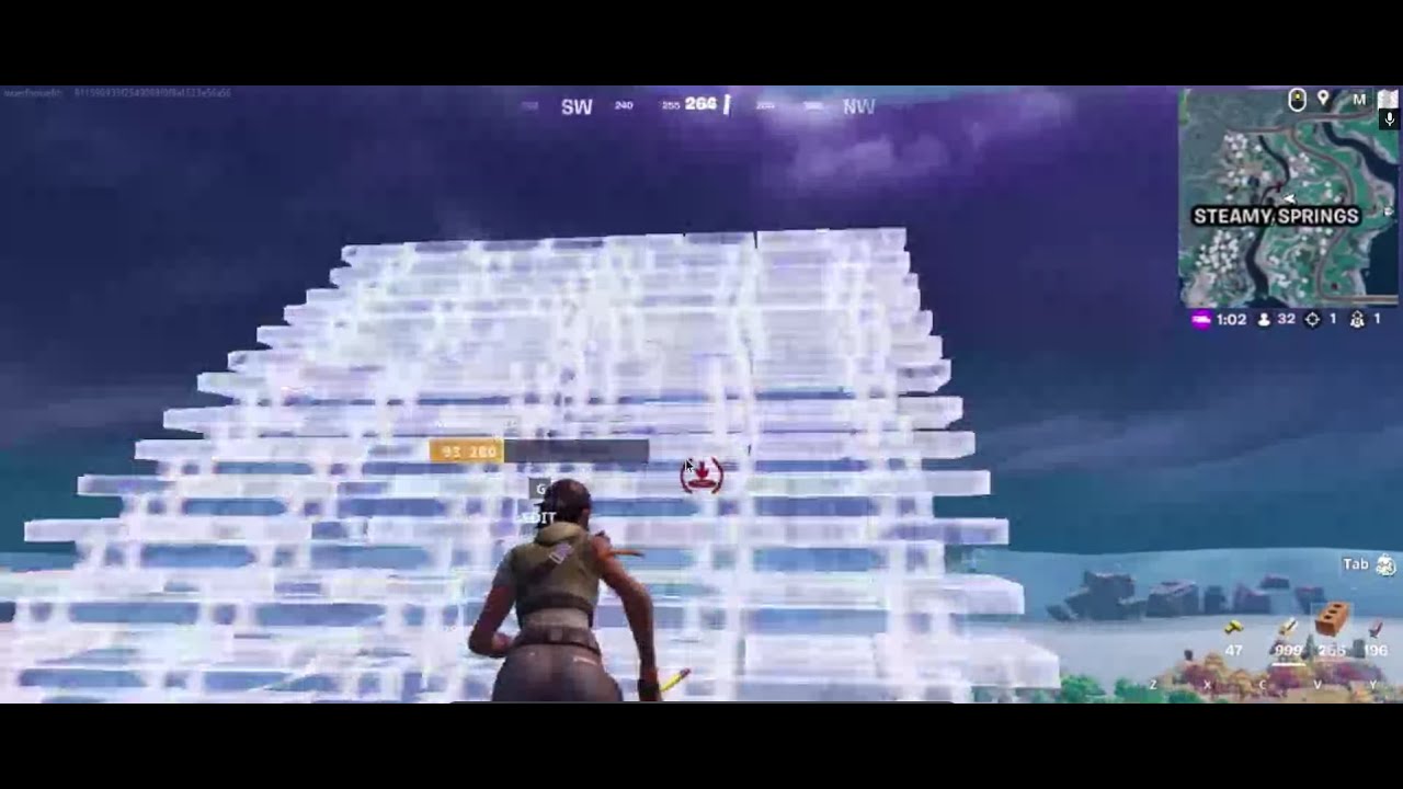 Sky basing in Fortnite - YouTube