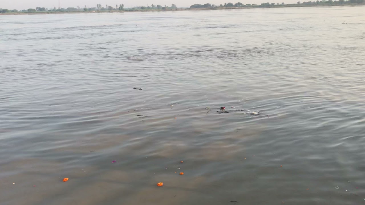 Sarayu River at Ayodhya - YouTube