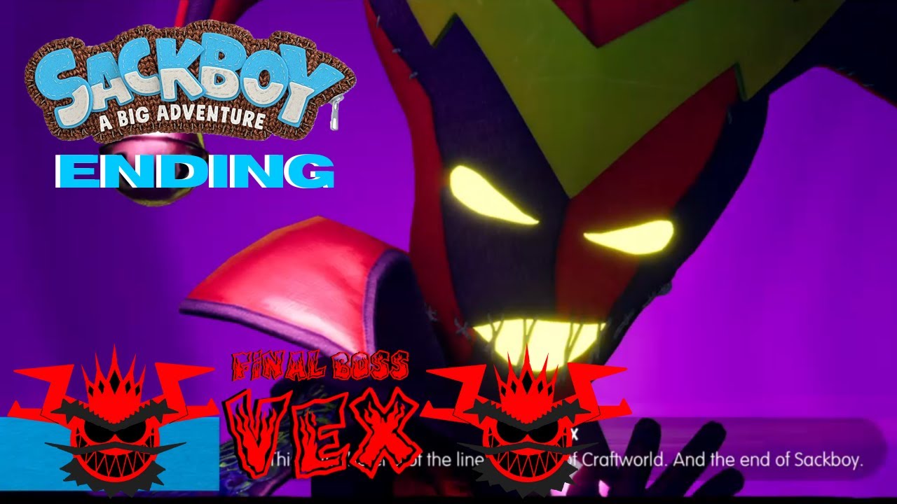 Sackboy A Big Adventure ENDING & 𝓛𝓞𝓡𝓓 𝓕𝓘𝓝𝓐𝓛 𝓑𝓞𝓢𝓢: 𝓥𝓔𝓧 - Walkthrough ...