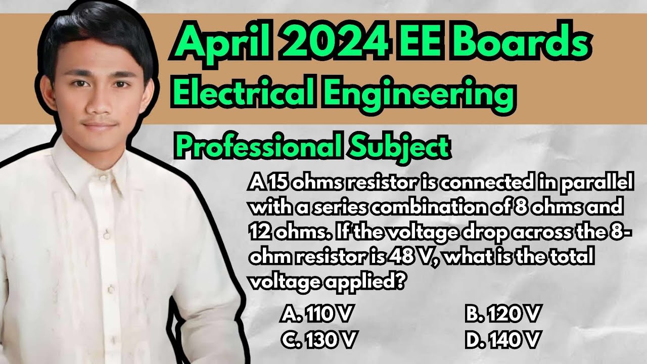 April 2024 EE Boards:Electrical Engineering Professional Subject - YouTube