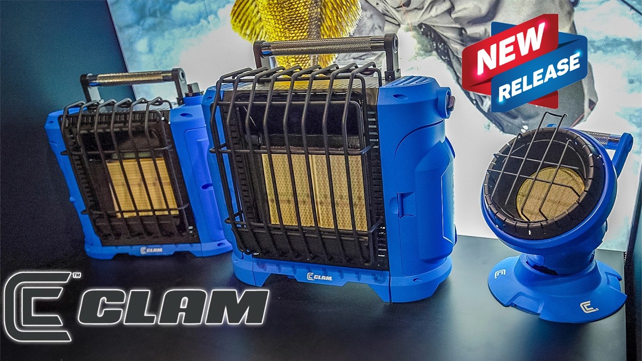 HOT: Discover the NEW Clam Outdoors Heaters! 🔥 - YouTube