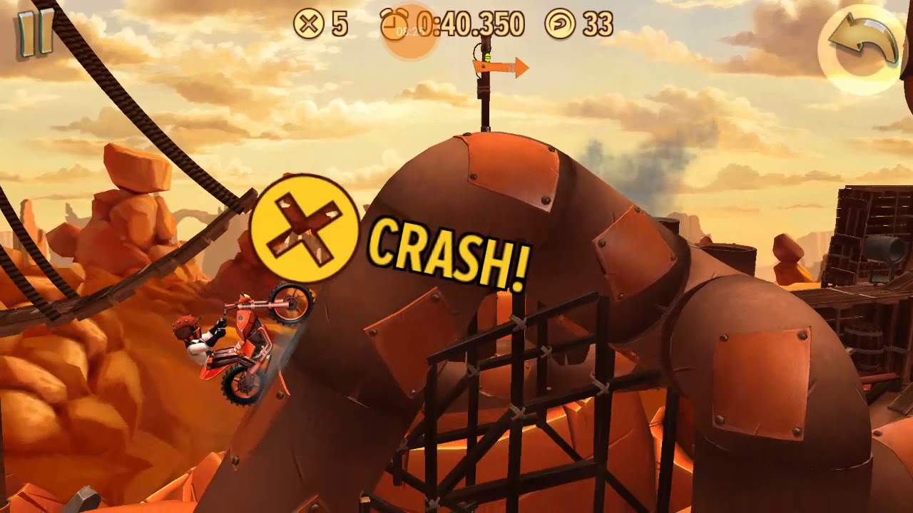 Trials Frontier Part 68 World Map Level 22 - YouTube